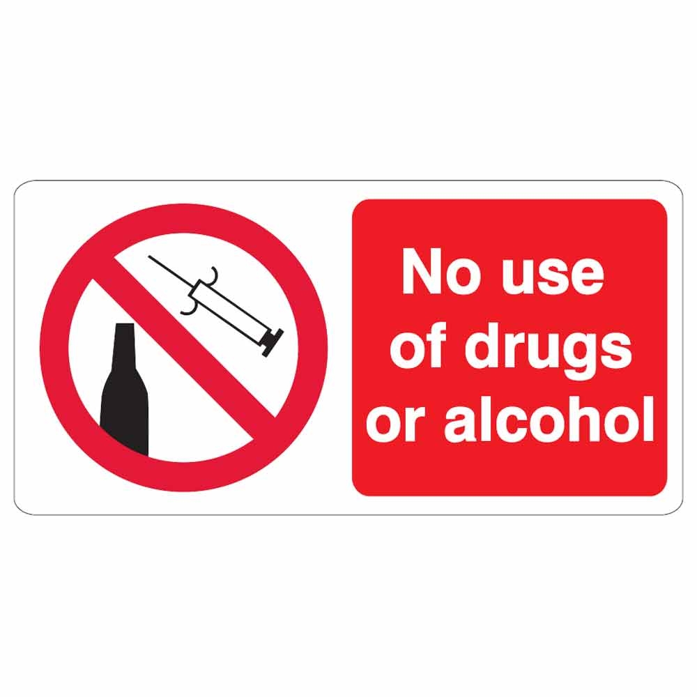 No Drugs And Alcohol Sign